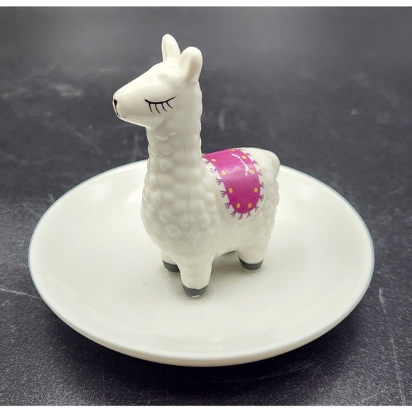 Greenbrier International | Accents | Whimsical White Porcelain Llama ...